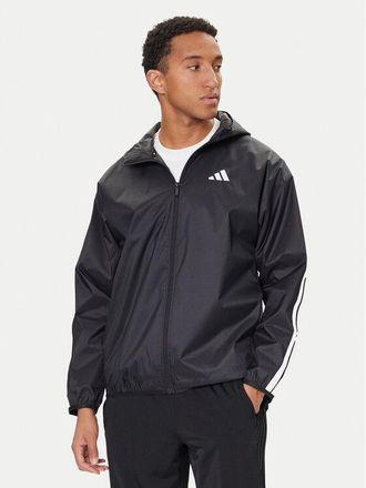 adidas Windjacke Essential 3-Stripes Ripstop IM7848 Schwarz Regular Fit
