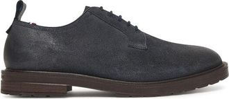 Tommy Hilfiger Halbschuhe Cleated Derby FM0FM05770 Dunkelblau