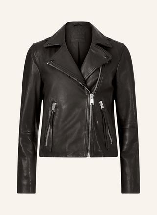 AllSaints Allsaints Lederjacke Dalby schwarz
