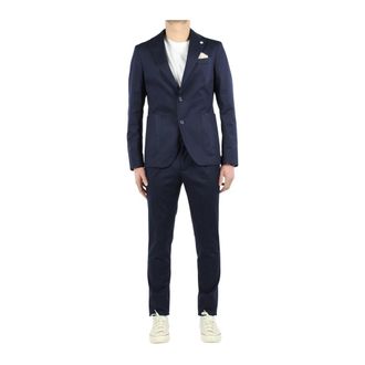 Manuel Ritz Kleid - - Suits - Herren - Blau - XL