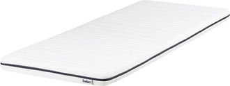 Beliani Beliani - Matelas avec Housse Amovible et Fermeture Éclair 80 x 200 cm en Mousse Blanche Precious