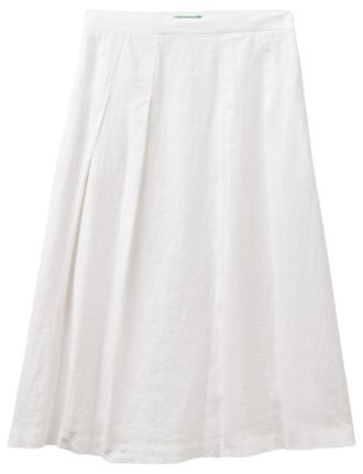 Benetton Damen Rock 4aghd0039, Optisches Weiß 101, 42