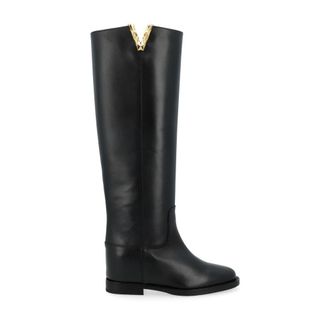 Via Roma 15 Stivale 4055 - - Shoes - Damen - Schwarzk - 35 EU