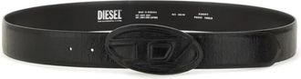Diesel Gürtel - B-1Dr Belt - Gr. 90 - in Schwarz - für Damen
