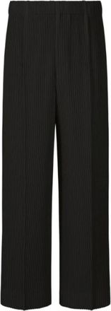 Issey Miyake Homme, Pantalons, Noir, Taille: L Color Pleats 1 Pants