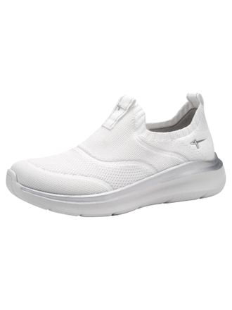 Tamaris Comfort Damen Slip On Sneaker zum Schlupfen Vegan, Wei&szlig; (White), 40 EU