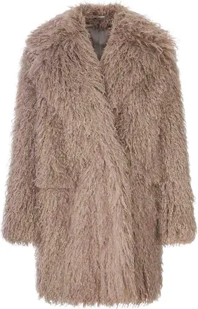 Tagliatore Manteau En Cuir - Marron