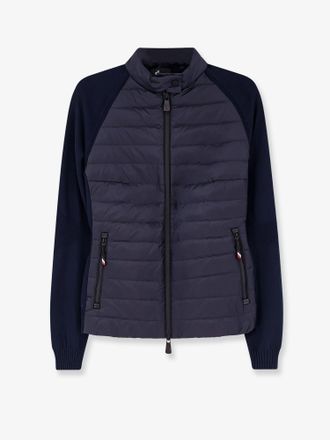 Moncler Padded stretch viscose blend cardigan - MONCLER GRENOBLE - gender_Woman