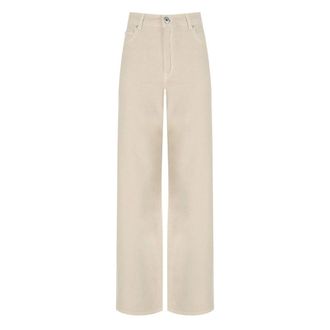Max Mara Damen, Jeans, Beige, XSGr&ouml;&szlig;e