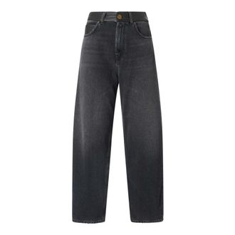 Pinko Gerades Jeans - - Jeans - Damen - Schwarzk - W26
