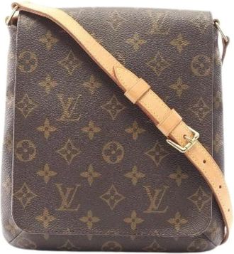 Louis Vuitton Pre-owned Musette Salsa Monogram Sac bandouli&egrave;re - Femme - Pre-owned - Brun - Taille: ONE Size