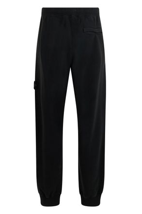 Stone Island Mens Track Pants Black Cotton