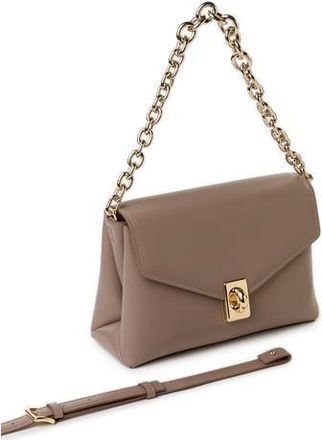 Furla Kuhlederhandtasche - braun