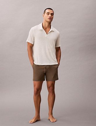 Calvin Klein Medium Badeshorts Mit Tunnelzug - Ck Tech - Morel - Herren - 3XL