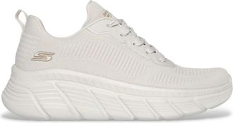 Skechers Femme, Sport, Blanc, Taille: 41 EU Bobs Sport B Flex Hi - Flying Hi