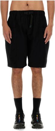 South2 West8 Homme, Shorts, Noir, Taille: M Belted C.s. Short