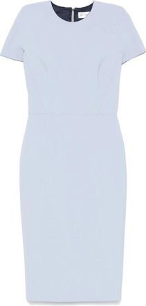 Victoria Beckham Crew-neck Midi Dress