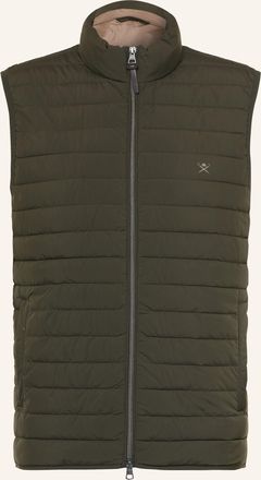 Hackett Steppweste Gilet gruen
