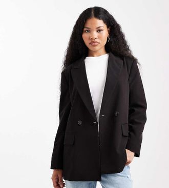 Miss Selfridge Blazer oversize - Noir