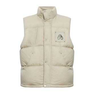 Moose Knuckles Everest Daunen-Puffer-Weste - - Jackets - Herren - Beige - XL