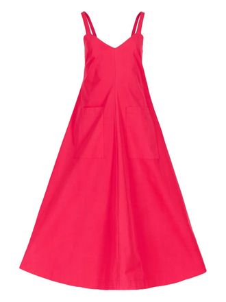 Rosie Assoulin robe Pocktail à coupe mi-longue - Rose