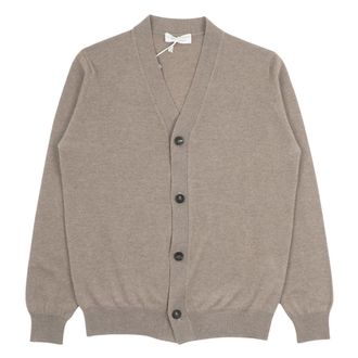 FILIPPO DE LAURENTIIS Homme, Pulls, Beige, Taille: 3XL Cardigan Boutonn&eacute;