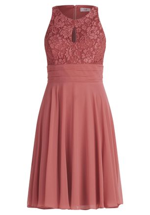 Vera Mont Damen Abendkleid mit Spitze Bright Rust,40