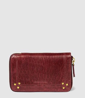 Jerome Dreyfuss Portefeuille Julien Bubble Burgundy