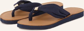 Tommy Hilfiger Zehentrenner blau