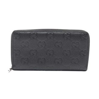 Gucci Pre-owned Portefeuille long (bi-pli) - Femme - Pre-owned - Noir - Taille: ONE Size