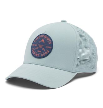 Columbia Unisex-Erwachsene PFG Elite 3D Stretch Snap Back Verschluss, Crushed Blue/Tested Tough Salt, Einheitsgre