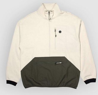 Salty Crew Quay Tech Half-Zip Fleece Pullover birch
