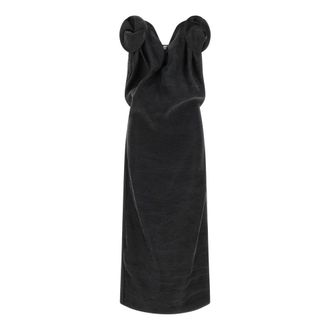 Magda Butrym Femme, Robes, Noir, Taille: 38 FR Jupes Maxi