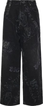 Balenciaga Minimal Baggy Pants - - Jeans - Herren - Schwarzk - XL