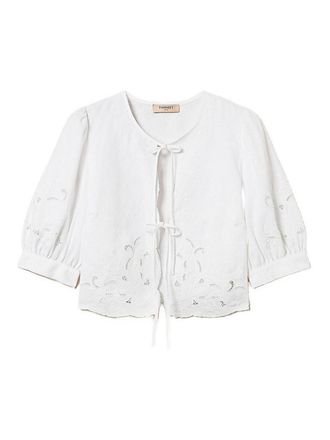 Twinset Veste Casual - Blanc