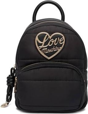 Moschino Sac femme Love sac à dos tissu noir Taille du sac: PETIT