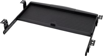 BESTONZON Ausziehbare Tastaturablage mit Schublade Ergonomischer Tastaturständer Ausziehbar Einfache Montage ohne Bohren Schreibtisch Organizer für Büro und Zuh