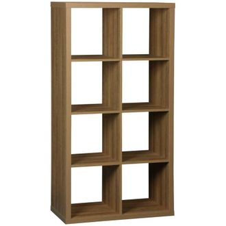 Sweeek Sweeek - Bücherregal 4 Ebenen 8 Fächer