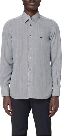 Emporio Armani Stilvolle Hemden Kollektion - - Shirts - Herren - Grau - S