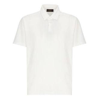 Zanone Ice Cotton Polo - - Tops - Herren - Wei&szlig; - XL