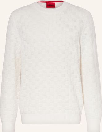 HUGO BOSS Hugo Pullover Selio weiss