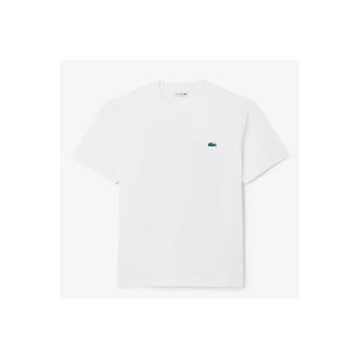 Lacoste T-shirt -Blanc - à manches courtes avec Imprimé
