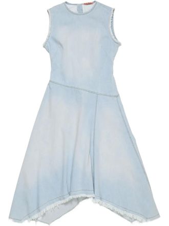 Acne Studios robe &agrave; design sans manches - Bleu