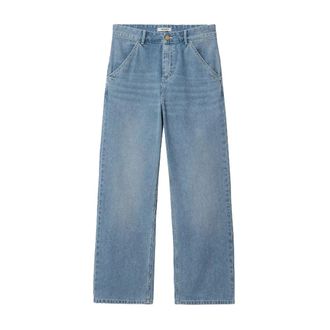 Carhartt Work in Progress Blue Light True Loose Fit Denim Hose - - Jeans - Damen - Blau - W25