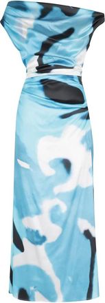 Staud Staud, Femme, Robes, Bleu, Taille: 38 FR Midi Robes