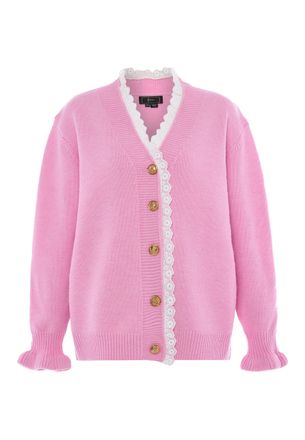 Faina Strickjacke Damen Lavendel