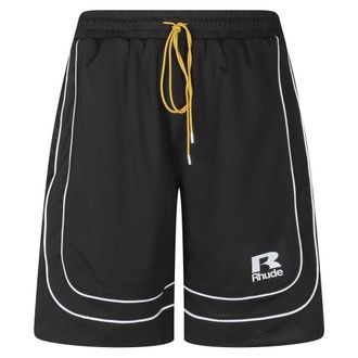 Rhude Homme, Shorts, Noir, Taille: S Baggy Mesh Basketball Shorts