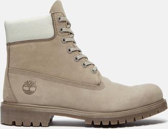 Timberland Wasserdichter Timberland Premium 6-Inch Boot f&uuml;r Herren in Dunkelgrau, Herren, Grau, Gr&ouml;&szlig;e