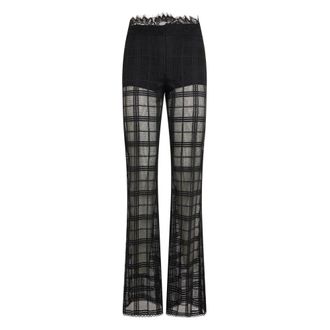 Alberta Ferretti Jupe patte d&eacute;l&eacute;phant - Femme - Pantalons - Noir - Taille: 36 FR