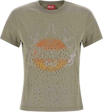 Diesel T-Shirt - Gr&uuml;n